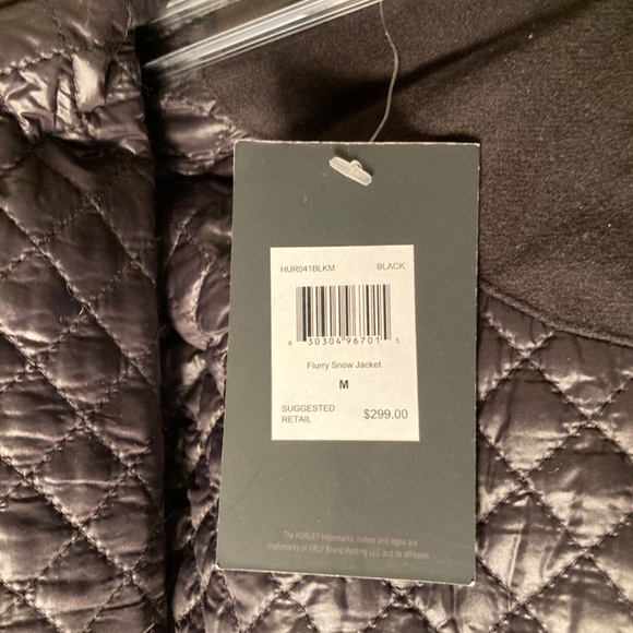 Hurley | Jackets & Coats | Nwt Hurley Flurry Womens Snow Jacket | Poshmark